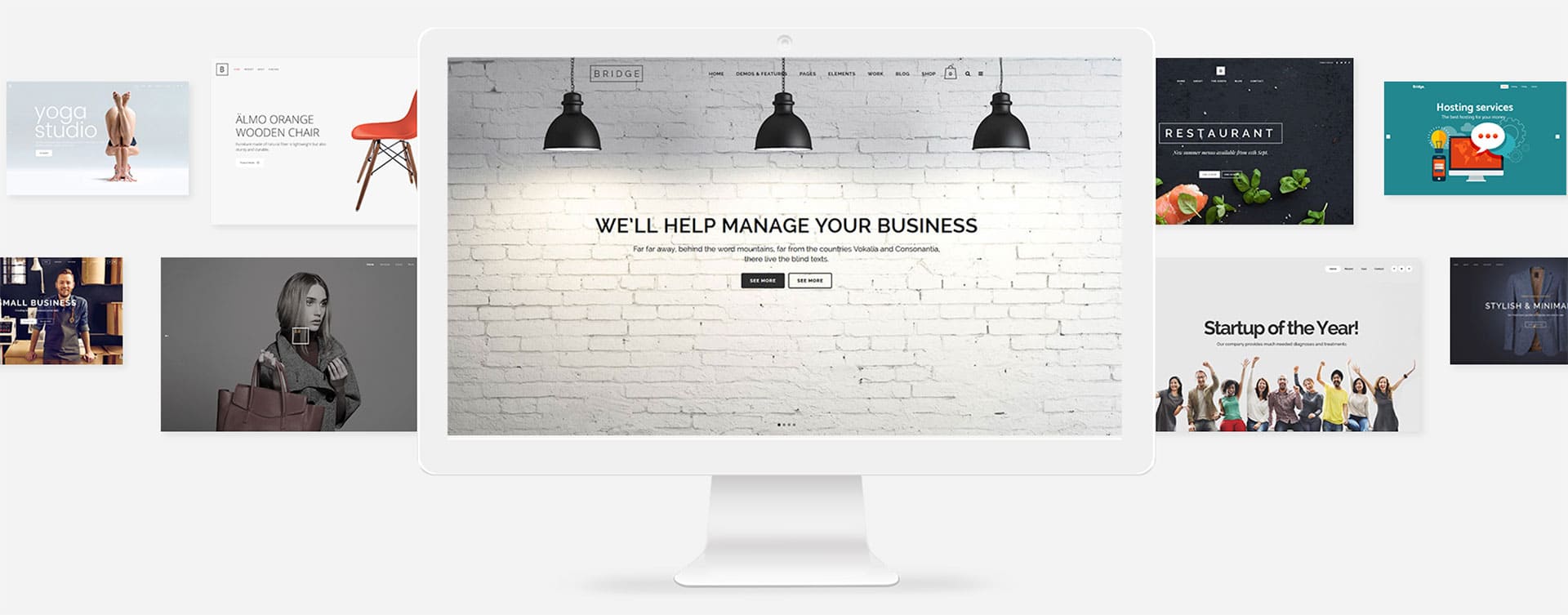 Web Design using Bridge Framework for Wordpress CMS - Darkstar Digital